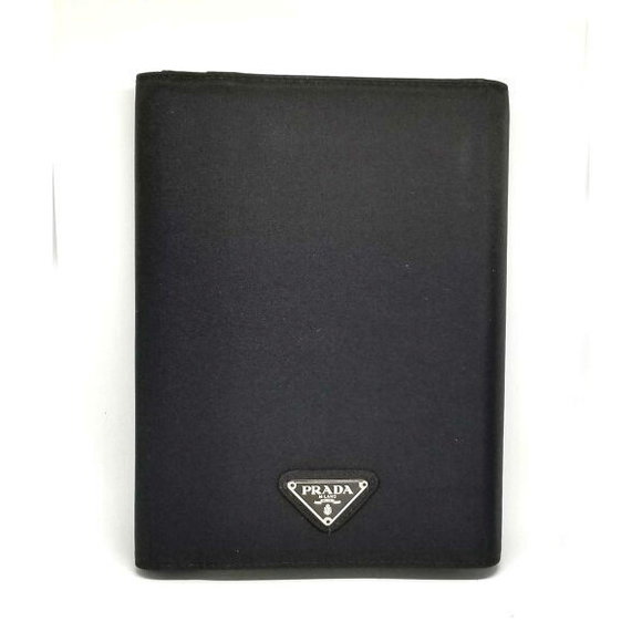 Prada | Bags | Prada Plate Logo System Holes Nylon Leather | Poshmark